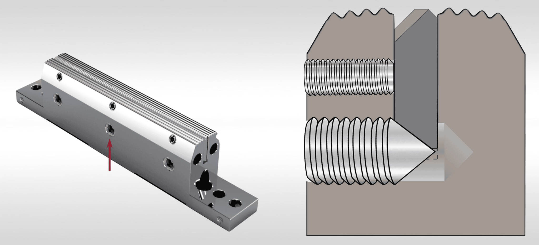 Adjust Knives with Adjustment Screws on Flow Wrappers | Greener